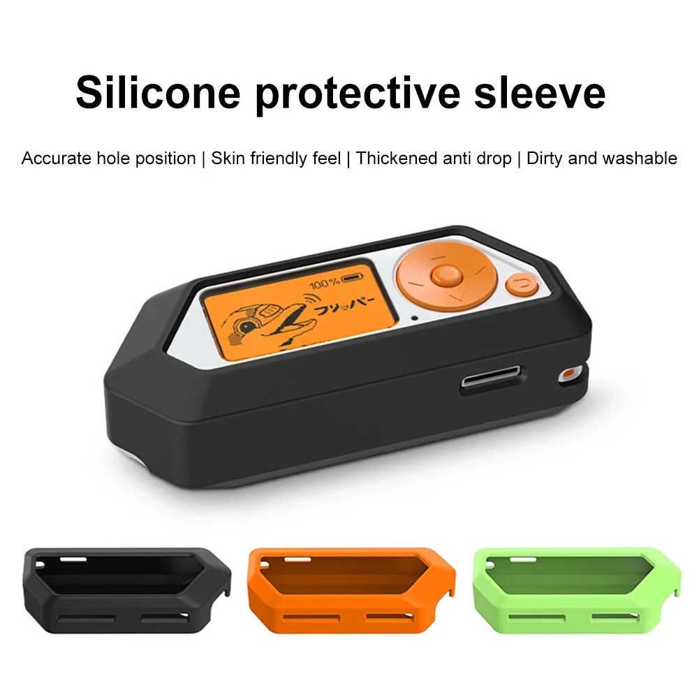 Silicone-Case-For-Flipper-Zero-Game-Console-Protective-Cover-Anti-slip ...