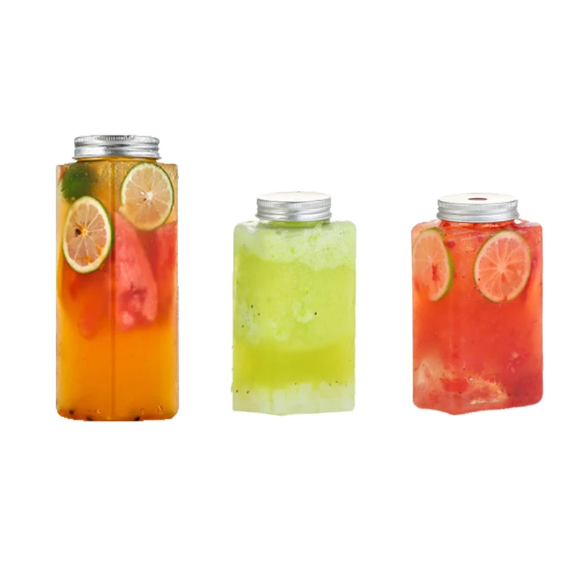 500ML-Tea-Milk-Fruit-Glass-Drink-Bottle-Yoghurt-Coffee-Juice-Bottle ...