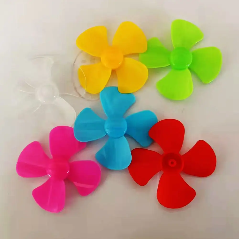 50PCS-4-Blade-Propeller-for-2mm-Motor-Shaft-for-Windmill-Small-Fan ...