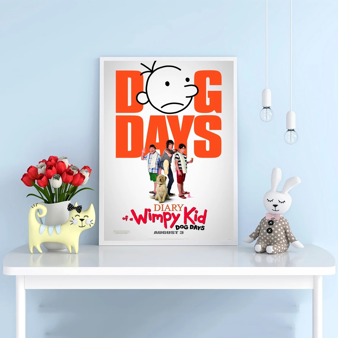 Diary Of A Wimpy Kid Dog Days Movie Poster