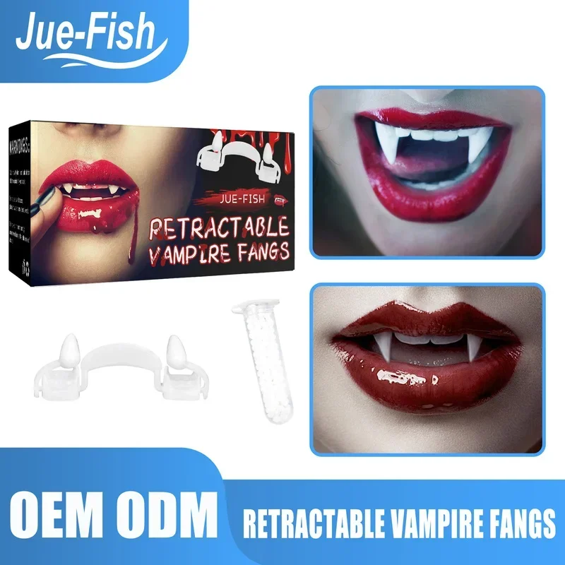 Retractable-Vampire-Fangs-Halloween-Vampire-Fangs-Decoration-Makeup ...