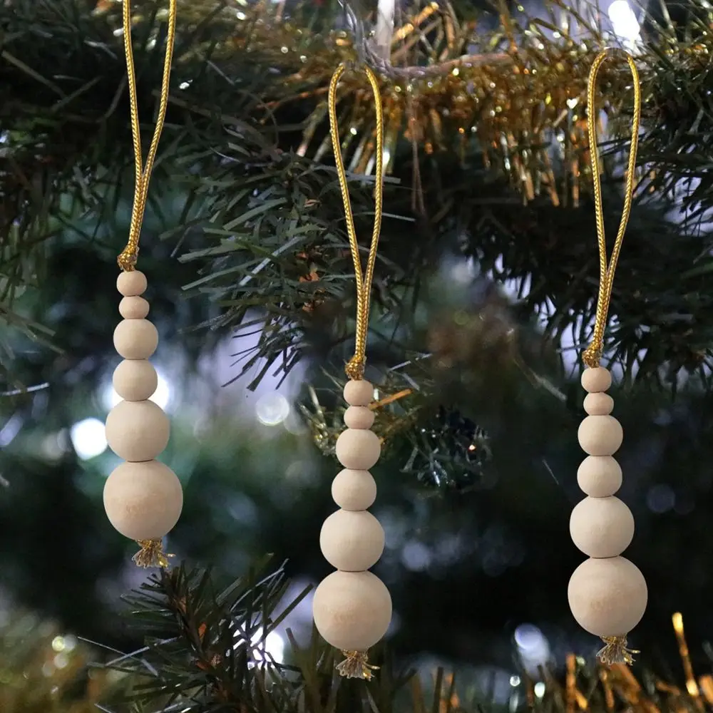3pcs-Christmas-Tree-Ornament-Wooden-Bead-String-Pendant-Christmas ...