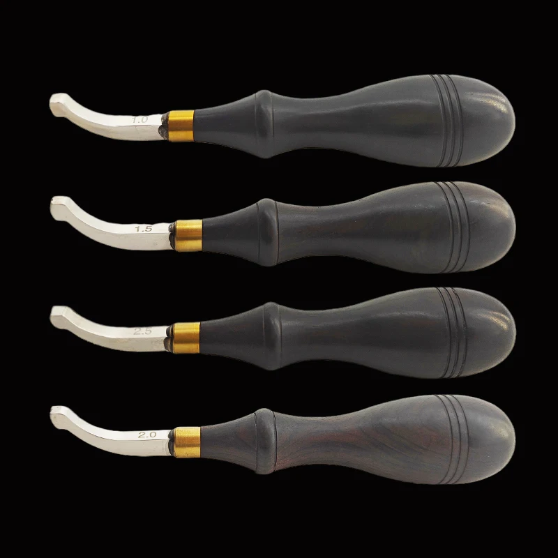 Professional-Leather-Craft-Hand-Tools-Leather-Edge-Creasing-Tool-with ...