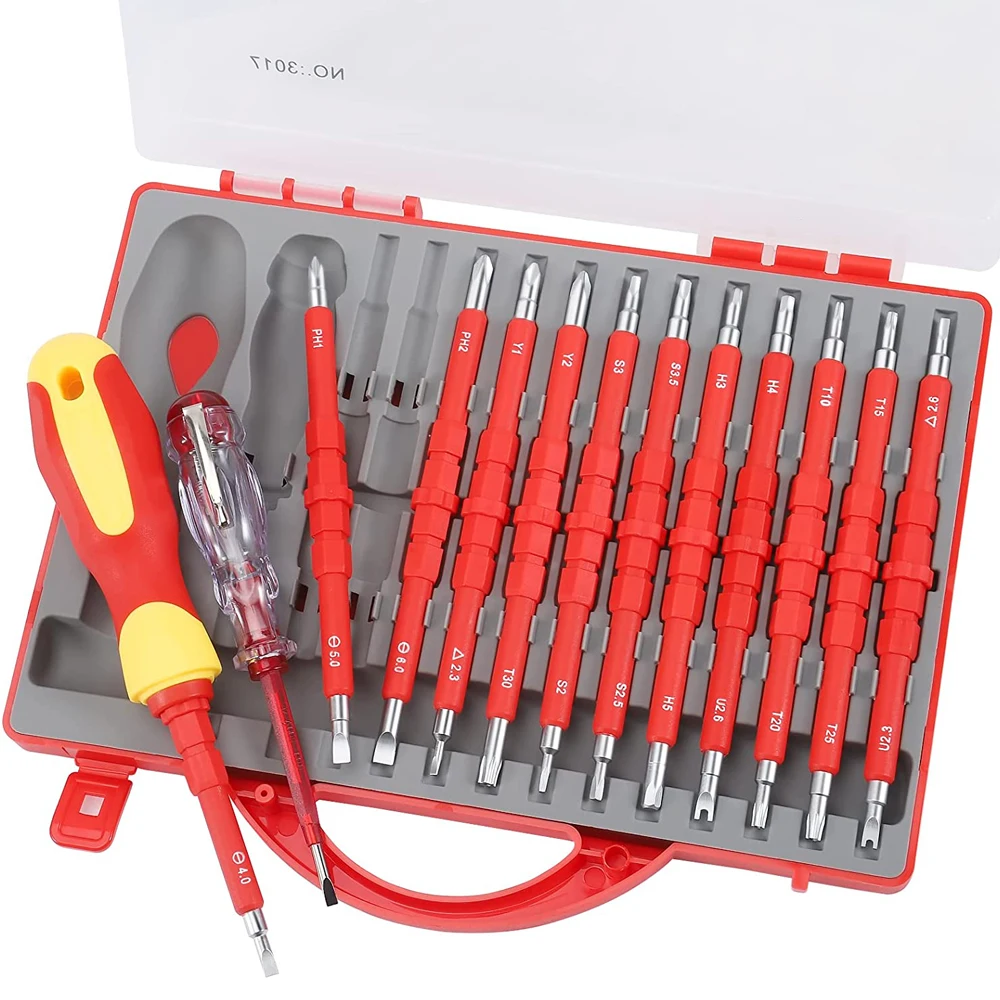 26-in-1-1000V-Insulated-Screwdriver-Set-for-Electrician-Professional ...