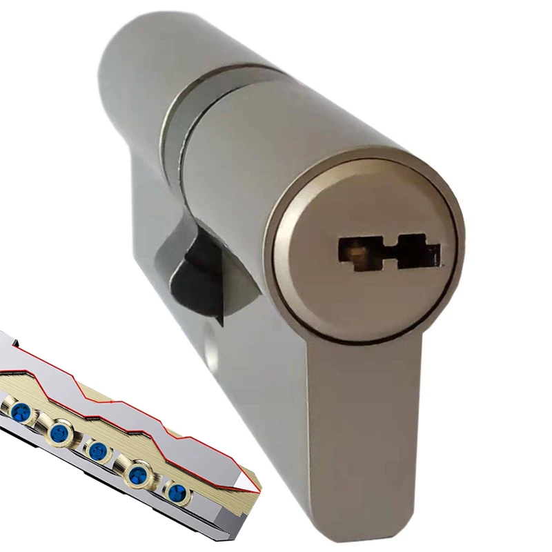 AlaRui C02F9N1 Pin Euro Door Lock Cylinder Can Custom Keyed Alike ...