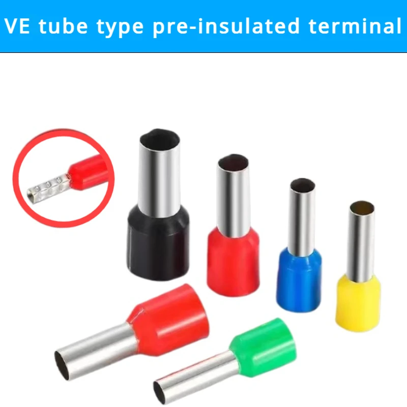 Encaixotados Tubular Crimp Terminais, Kits de isolamento elétrico ...