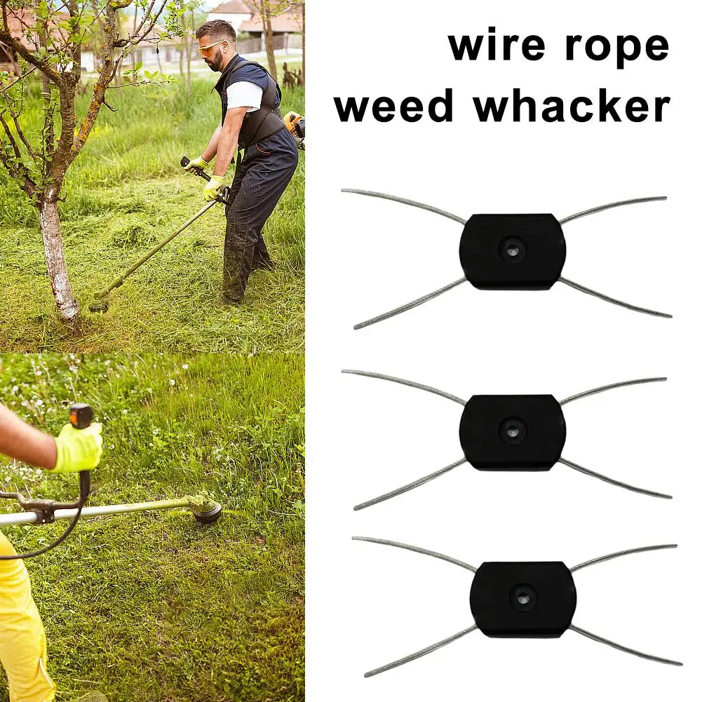 String-Trimmer-Head-Electric-Weed-Trimmer-Blade-Replacement-Steel-Wire ...