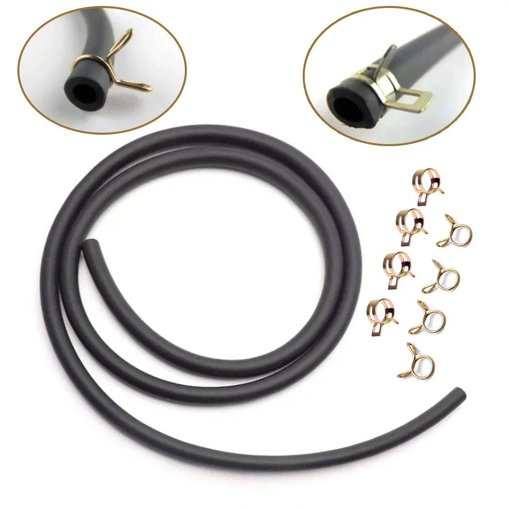 Fuel tube Hose Line Petrol Pipe 100cm 50cm 4mm*8mm For Motorcycle Dirt ...