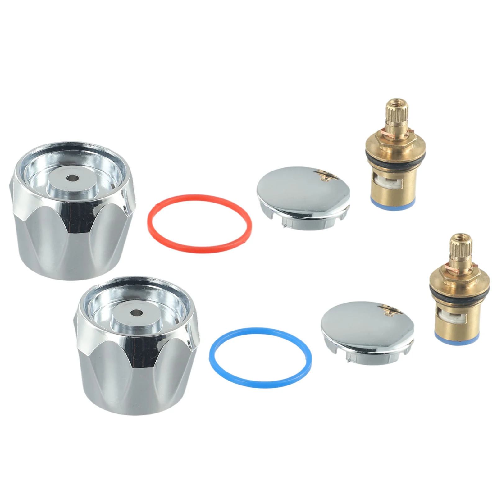 Hot-Cold-Faucet-Tap-Handle-Knob-Copper-Valve-Tap-Reviver-Conversion-Kit ...