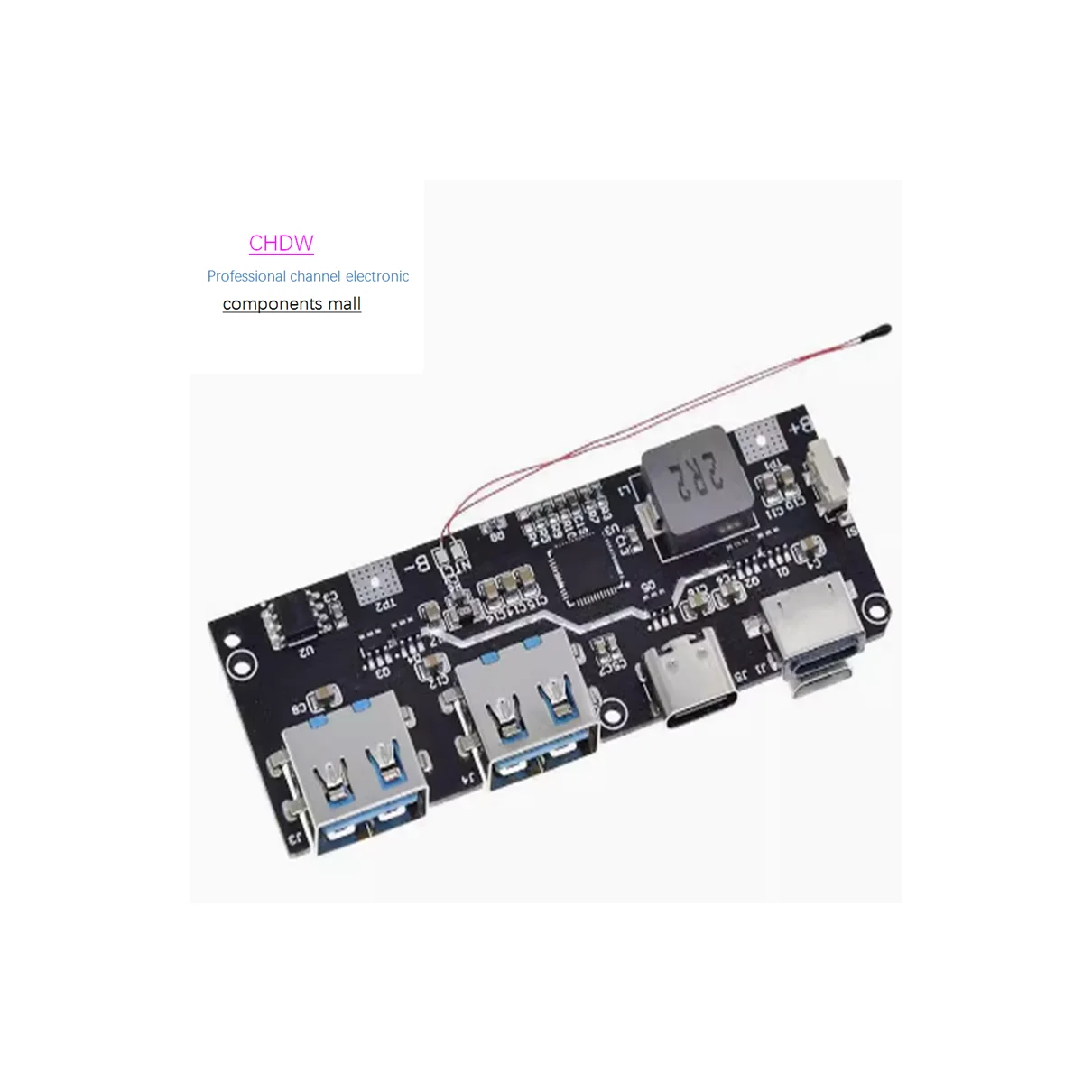22.5W power bank 5-port bidirectional fast charging mobile power module ...