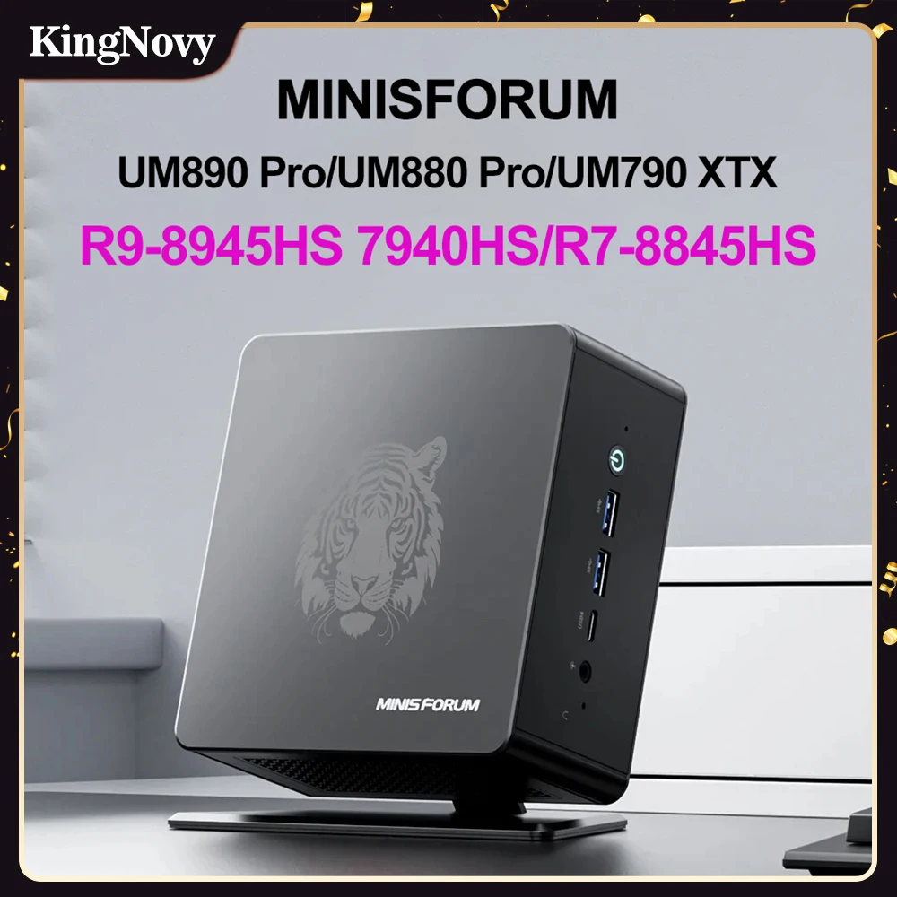 MINISFORUM-UM890-UM880-Mini-PC-AMD-Ryzen-9-8945HS-Ryzen-7-8845HS-2-DDR5 ...