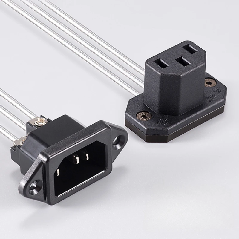 Acrylic Aluminum Alloy Power Supply Extension Cable 90 Degree Elbow ...