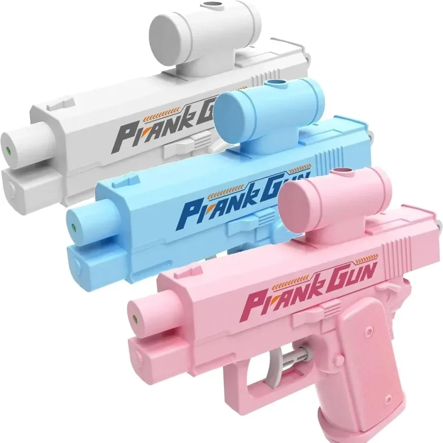 Prank Water Gun Non Electric Pistol High-pressure Two Sided Full ...