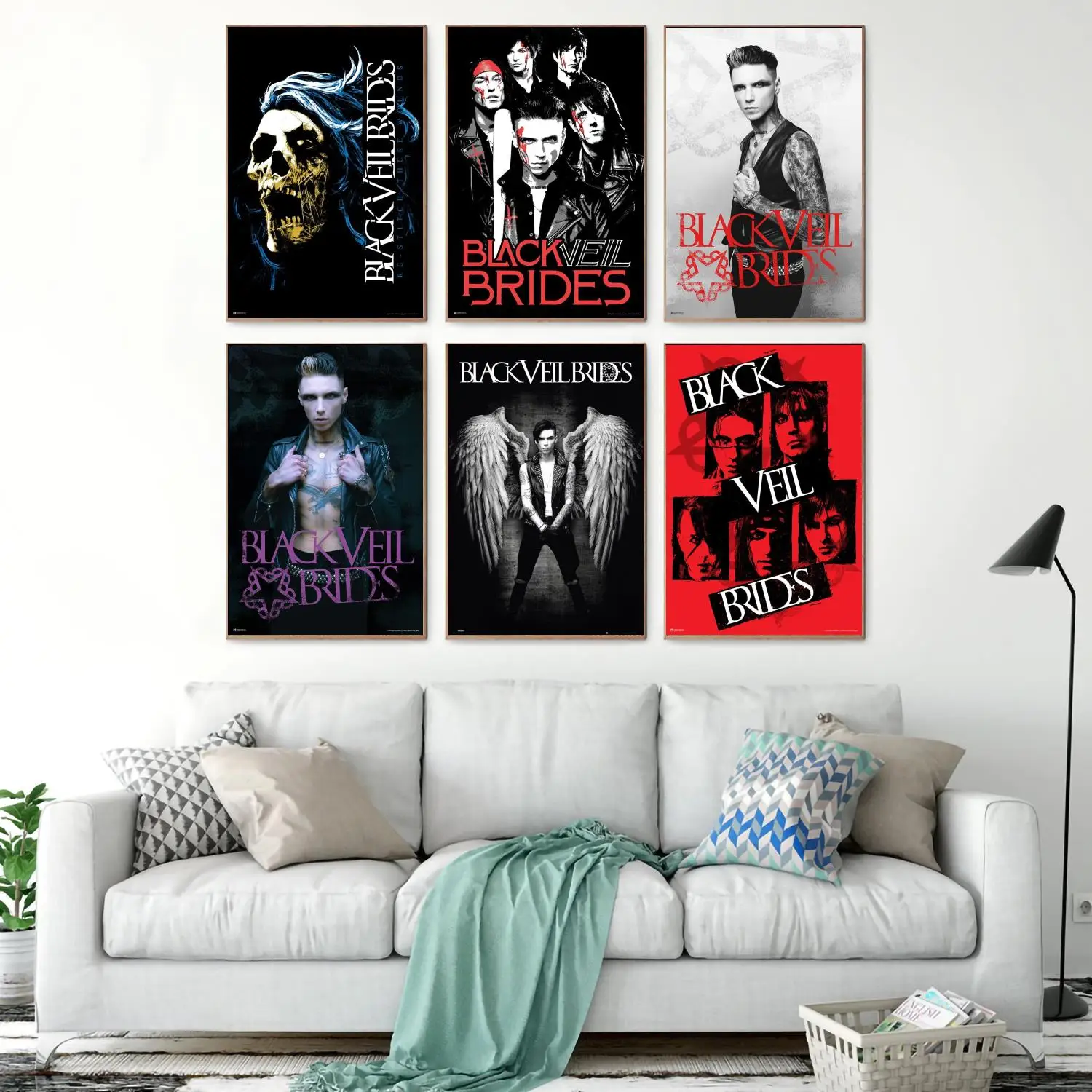 Black Veil Brides Star Logo Wallpaper