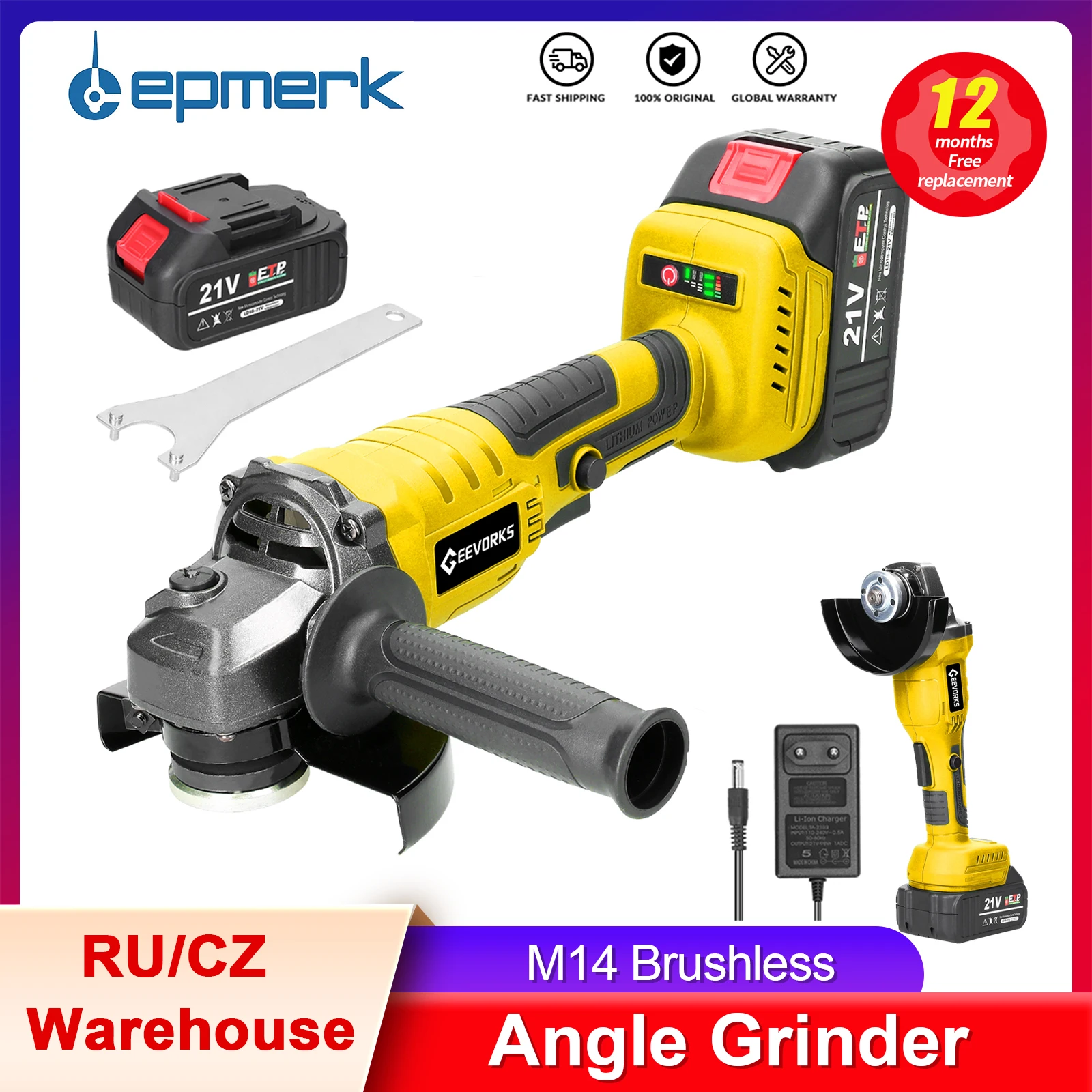 Meuleuse-d-angle-lectrique-sans-balais-outil-de-meulage-meuleuse-sans ...