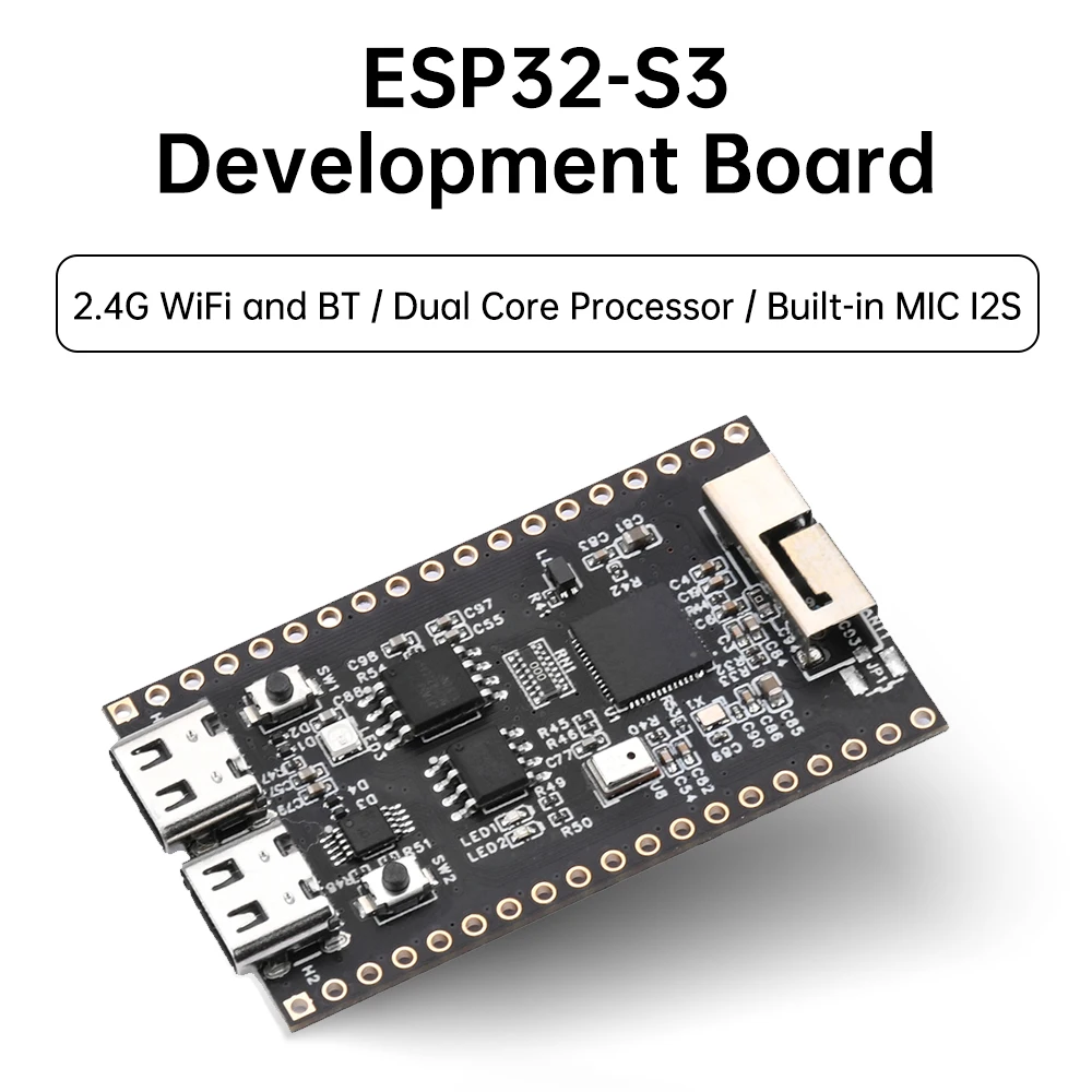 ESP32-S3-CAM-Development-Board-2-4G-WiFi-Bluetooth-Module-With-MIC ...