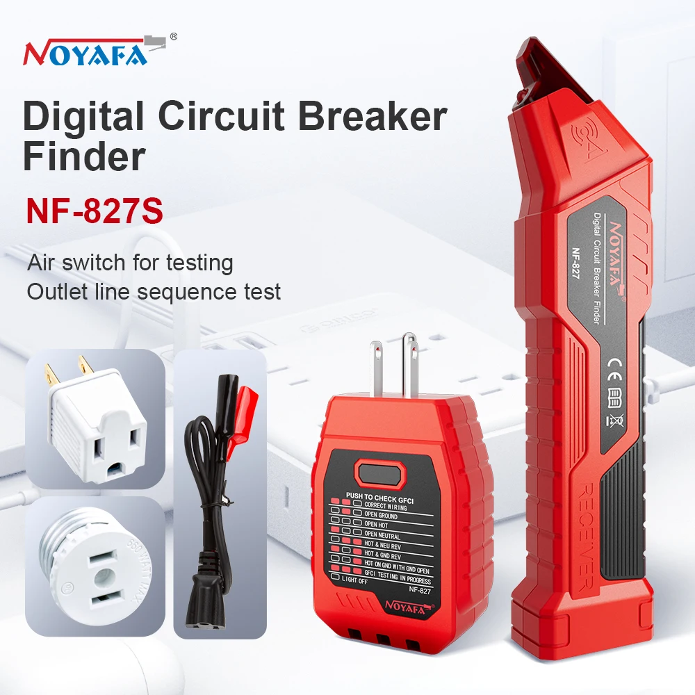 NOYAFA-Automatic-Circuit-Breaker-Finder-NF-827S-Fuse-Socket-Tester-US ...