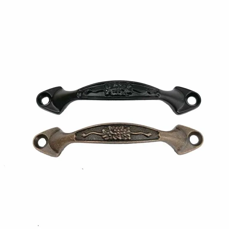 1PC Vintage Handle Strip Modern Drawer Cabinet Door Handle Alloy Bridge ...