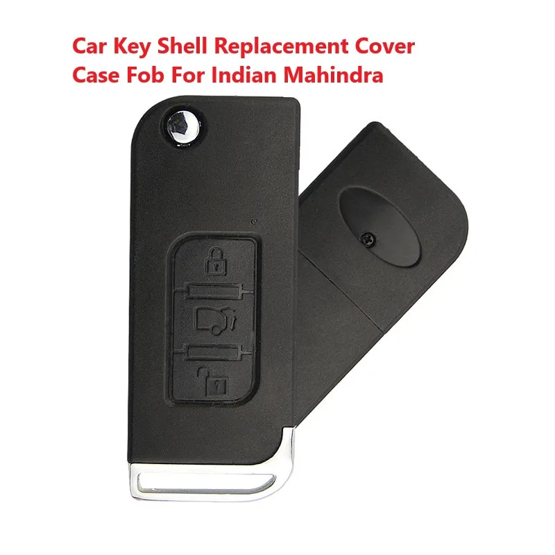 3-Buttons-Uncut-Blade-Remote-Key-Flip-Folding-Car-Key-Shell-Replacement ...