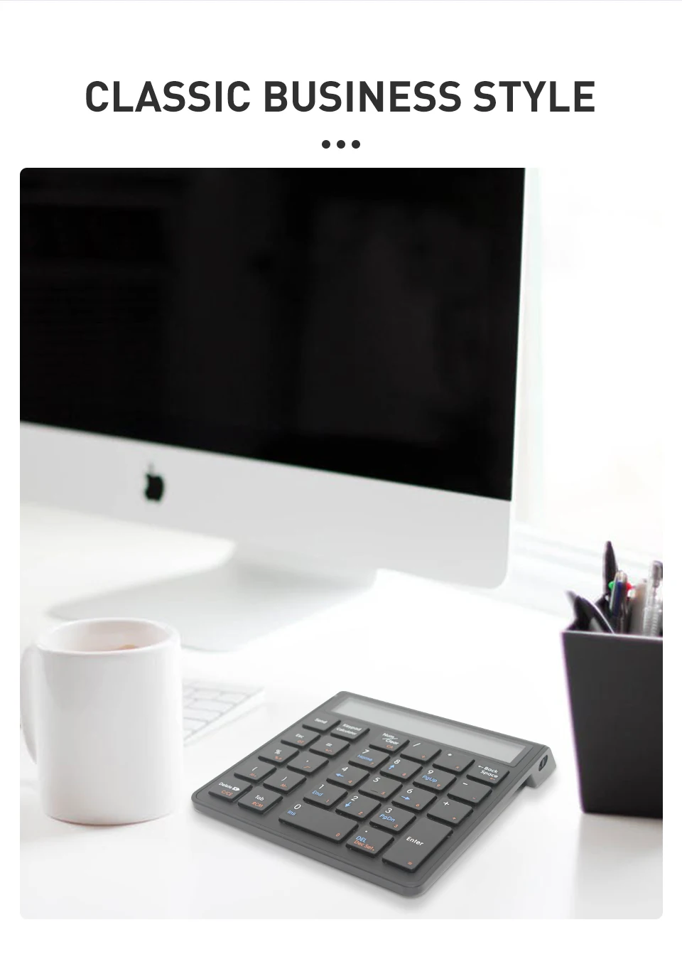 Numeric Keyboard& Calculator 2 in 1 With LCD Display Number Keypad ...