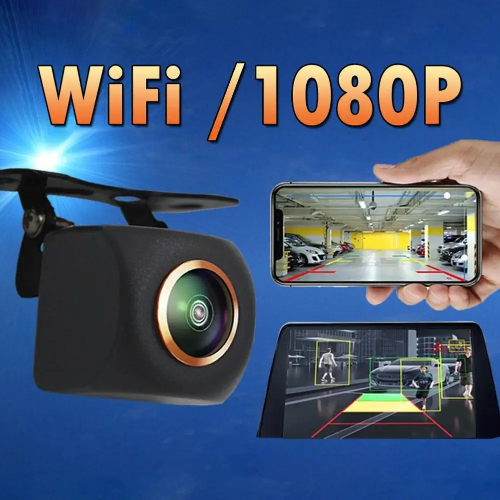 1080P-Wireless-Car-Rear-View-Camera-WIFI-170-Degree-HD-Night-Vision ...