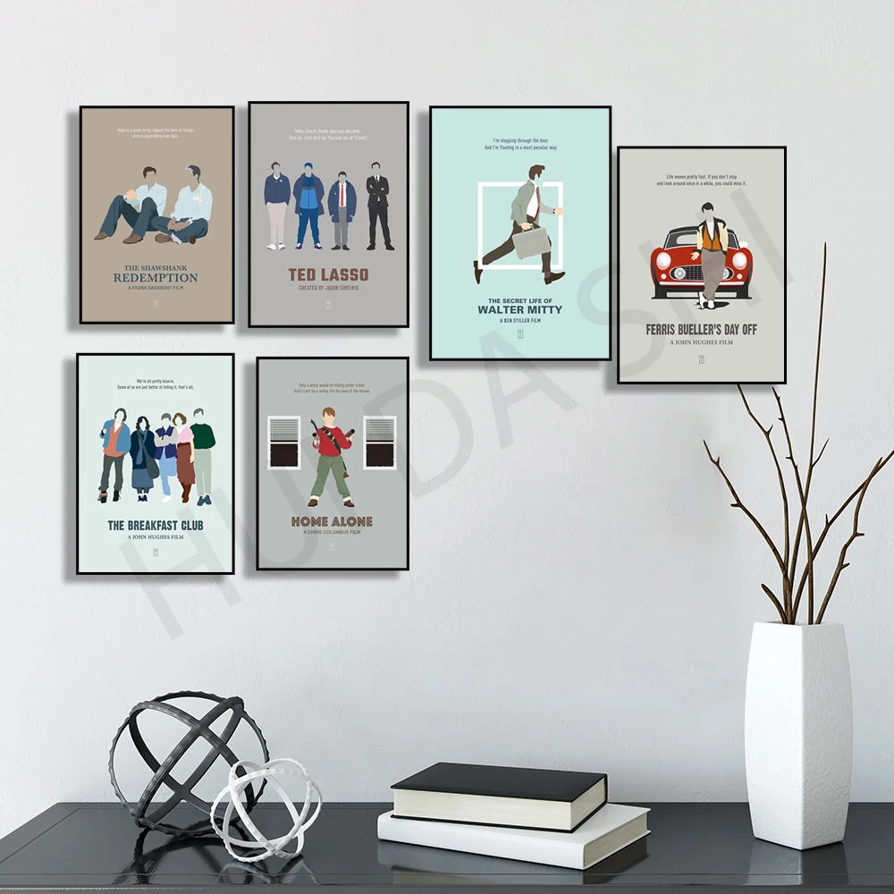 The Breakfast Club Minimalist Poster