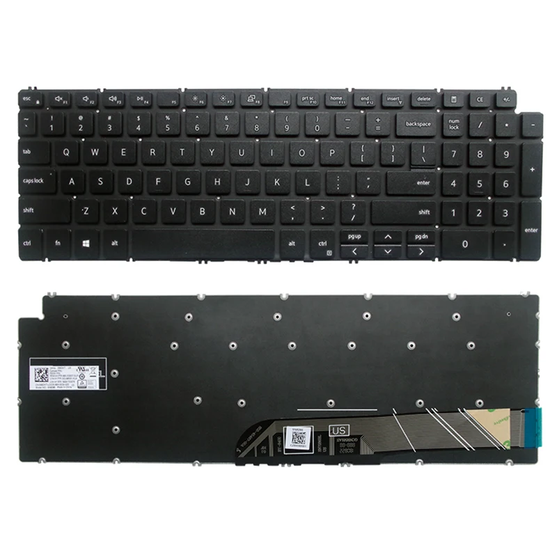 Replacement Keyboards For Dell Inspiron 15 77590 5584 5590 5593 5594 ...
