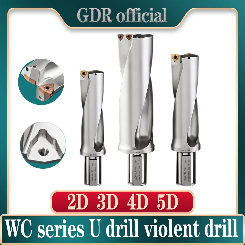 U Drill SP WC series insert bit U drill 2D 3D 4D High Quality Drilling ...