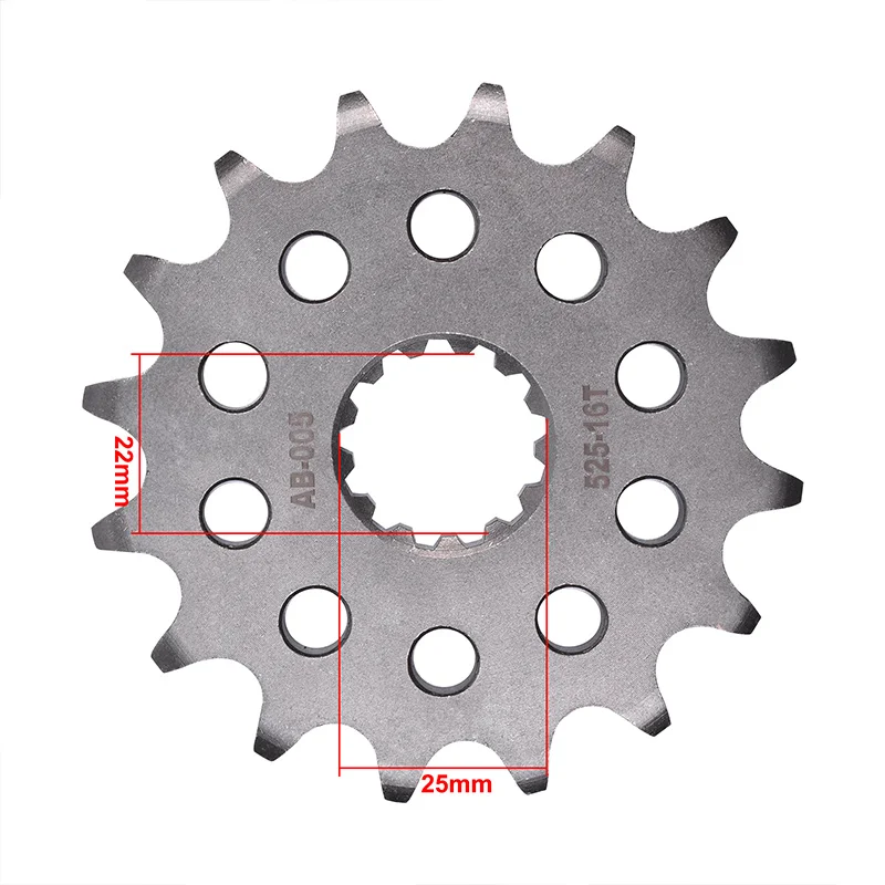 525-16T-Motorcycle-Front-Sprocket-Gear-Wheel-Chain-Cam-For-Triumph-900 ...