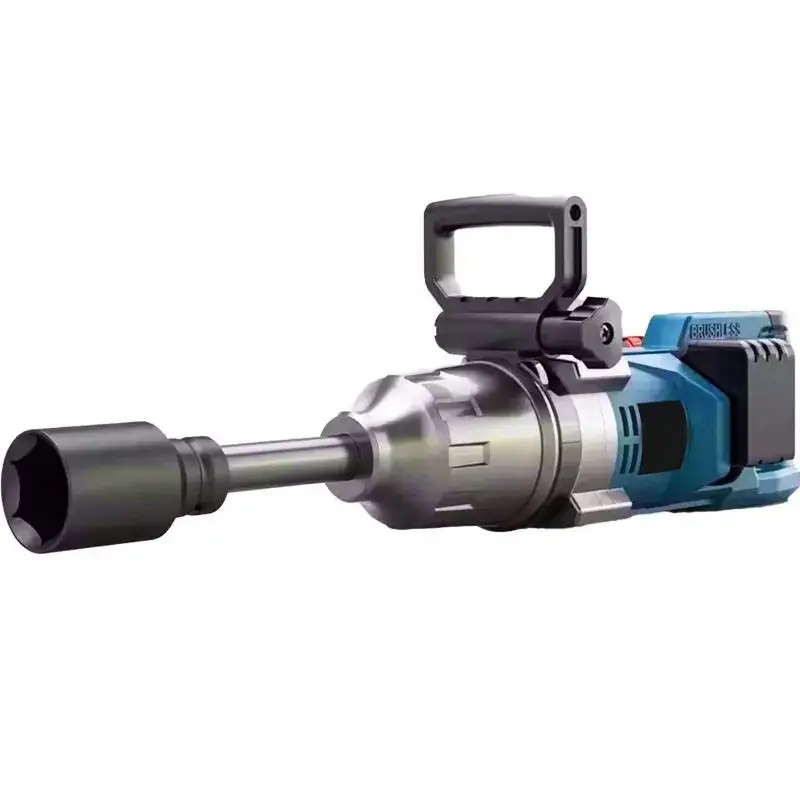 Super Heavy-duty 1 Inch Electric Power Brushless Impact Wrench 4000nm ...