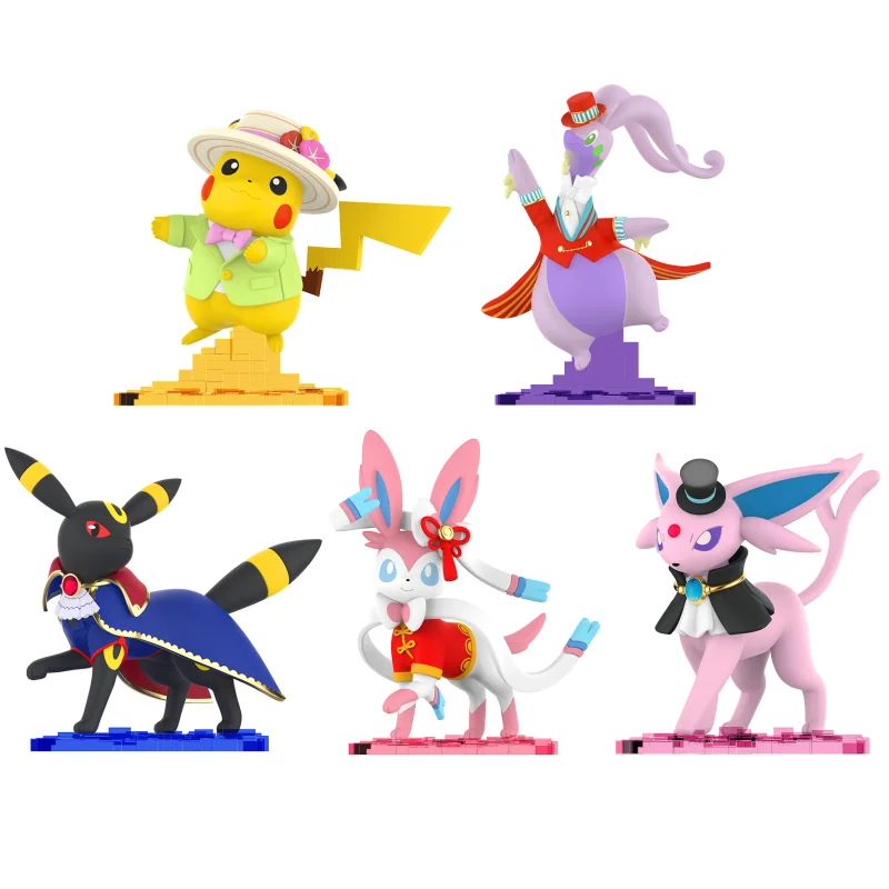 Pokémon Anime Action Figures Pikachu Umbreon Sylveon Funism Original ...