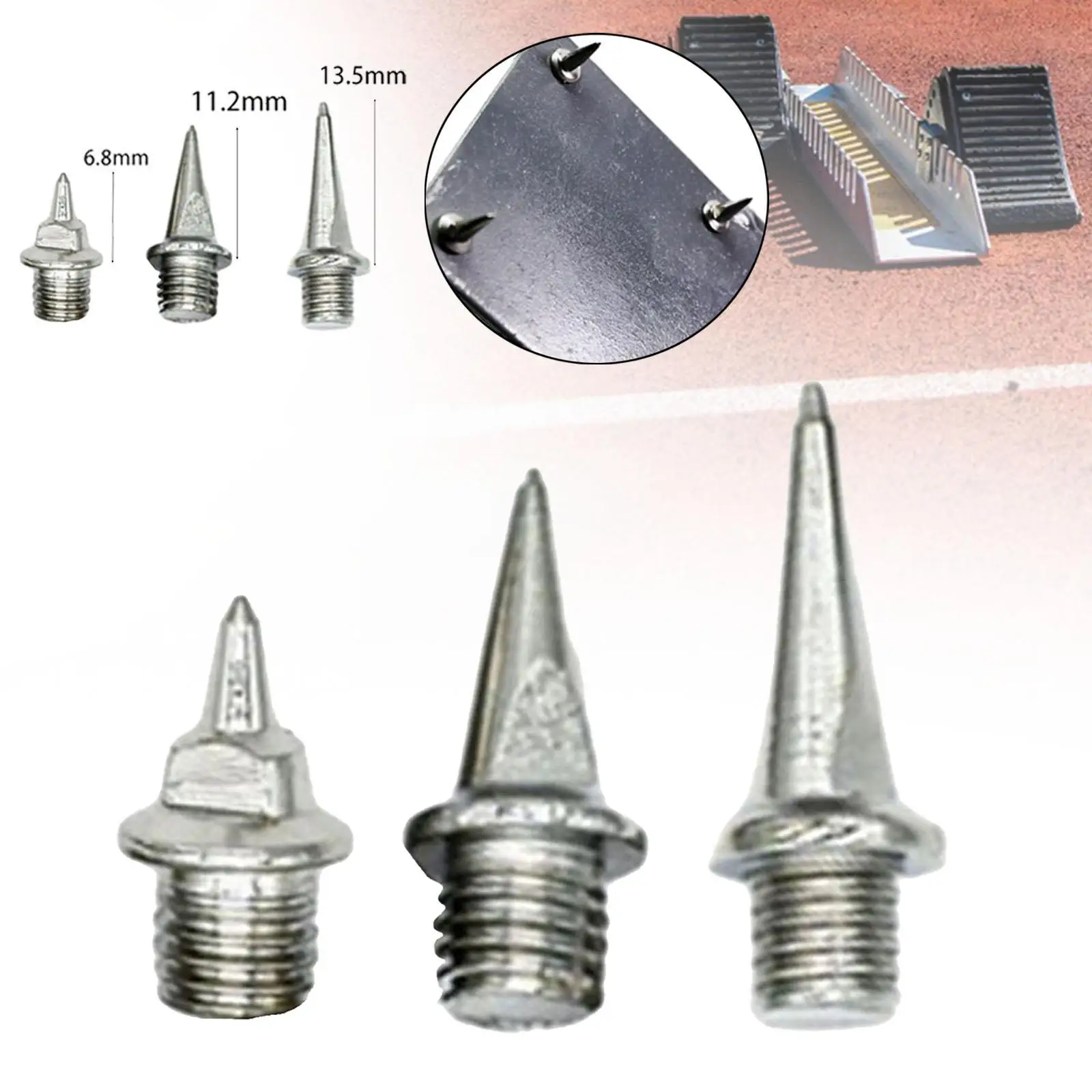 12Pcs-Track-Starting-Block-Spikes-Anti-Slip-Universal-Track-Spikes-for ...