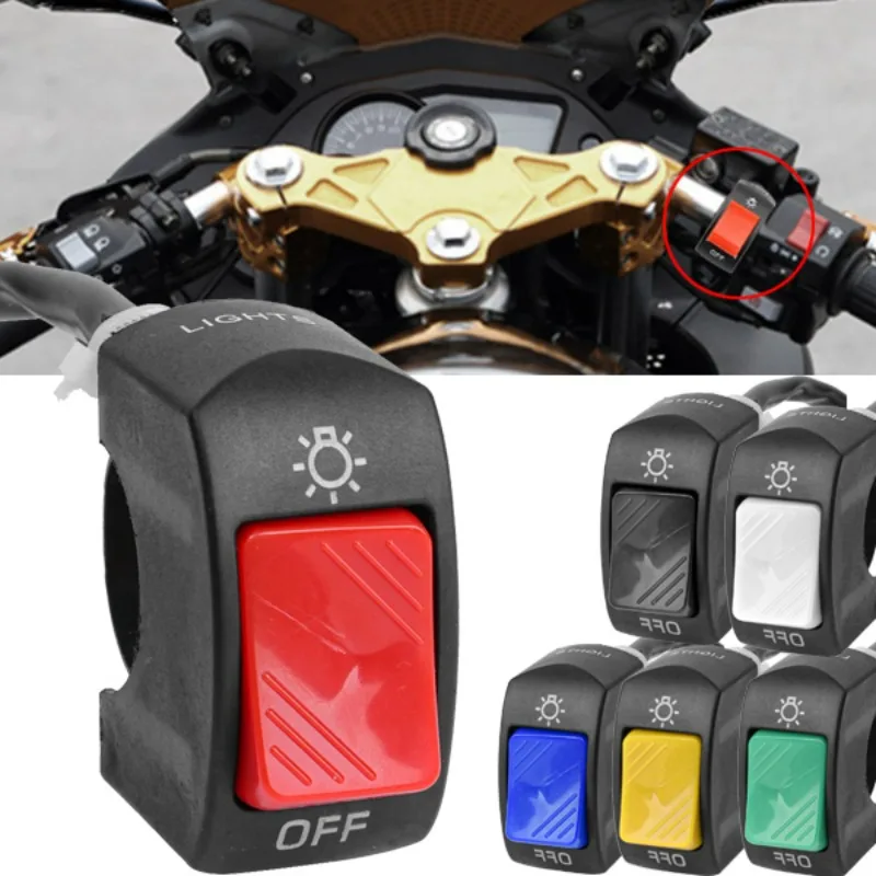 22mm-Motorcycle-Control-Switch-Button-Handlebar-Mount-ON-OFF-Control ...
