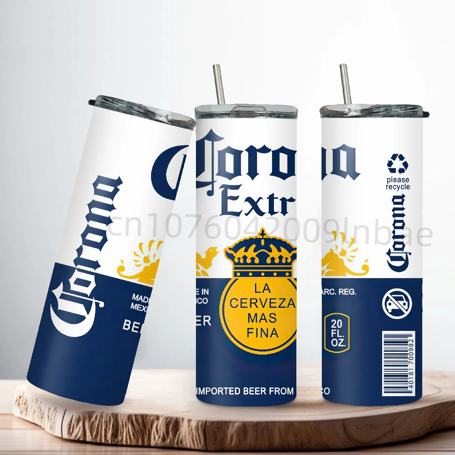 20oz-Keep-Hot-or-Cold-Corona-Tumbler-Coffee-Cup-With-Lid-and-straw ...