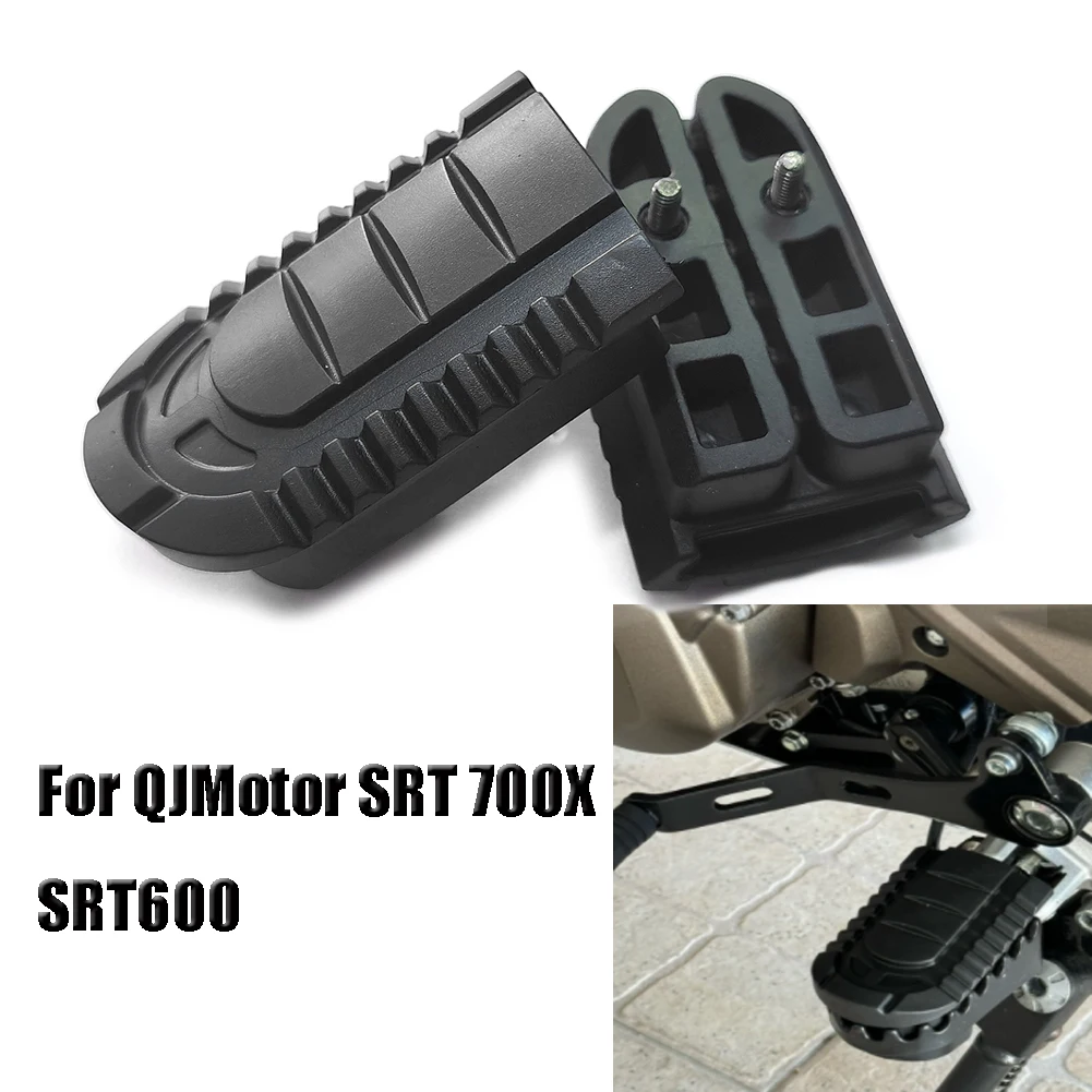 For-QJMotor-SRT-700X-SRT600-Foot-Rests-Pedals-Footrest-Rubber-1Pair ...