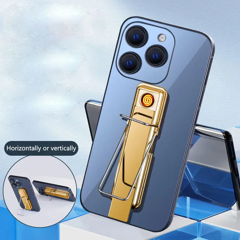 Creative-Mobile-Phone-Stand-Lighter-USB-Charging-Tungsten-Wire ...