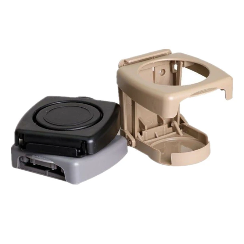 Portavasos-plegable-Universal-de-alta-calidad-para-coche-soporte-negro ...