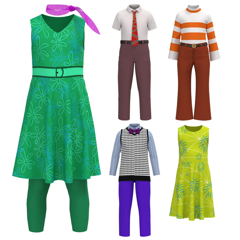 Inside-Out-2-Two-Yuan-Animation-Cosplay-Costume-Disgust-Joy-Anger-Fear ...