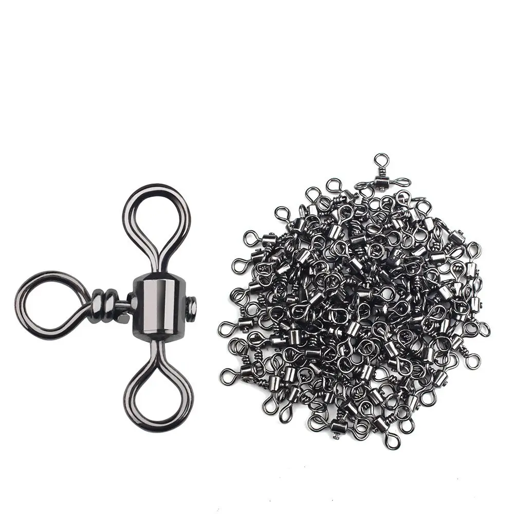 20Pcs-Pack-Hot-Srolling-Splitter-Trident-T-shape-Fishing-Swivels-Cross ...