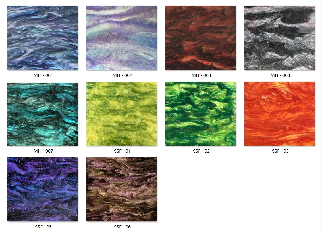 Full Set Of Sparkling Acrylic Sheet/Plexiglass, PMMA 3.0mm Thick, 10 ...