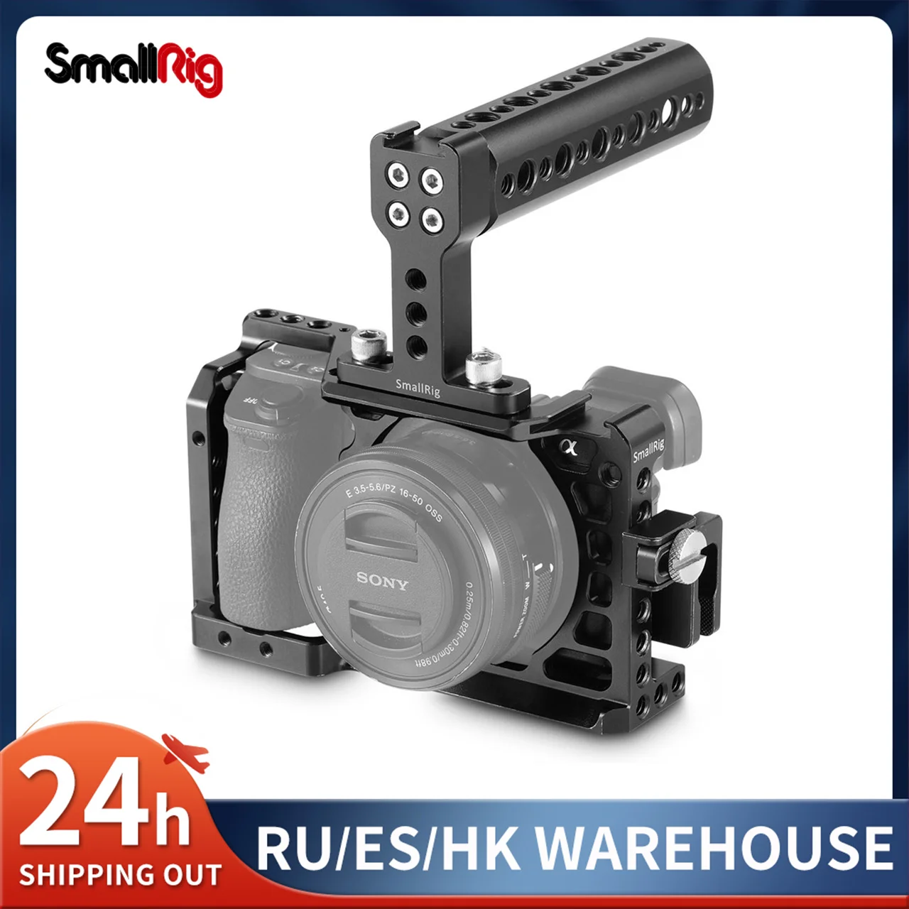 SmallRig Dslr Camera Rig Cage Accessory Kit for Sony A6500 with a Cage ...