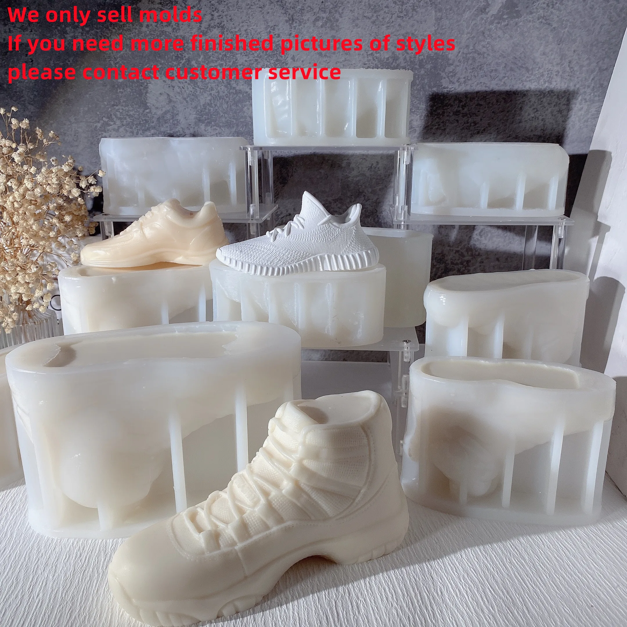 Sculpting & Forming Craft Supplies & Tools Sneaker mold silicon mold ...