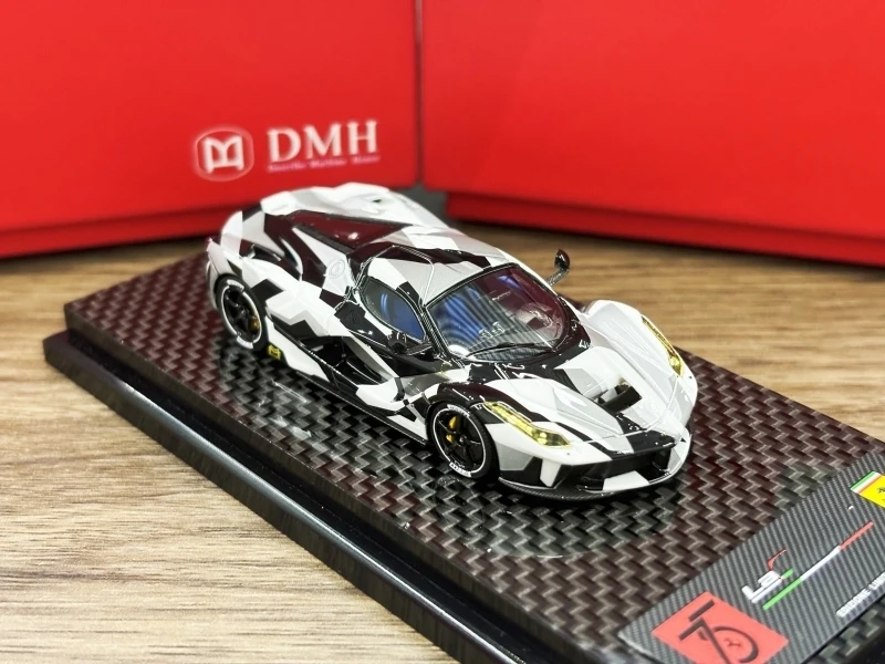 Newly-Stocks-DMH-1-64-Resin-Model-Car-La-Fe-Ra-Ri-Camouflage-Livery-In ...