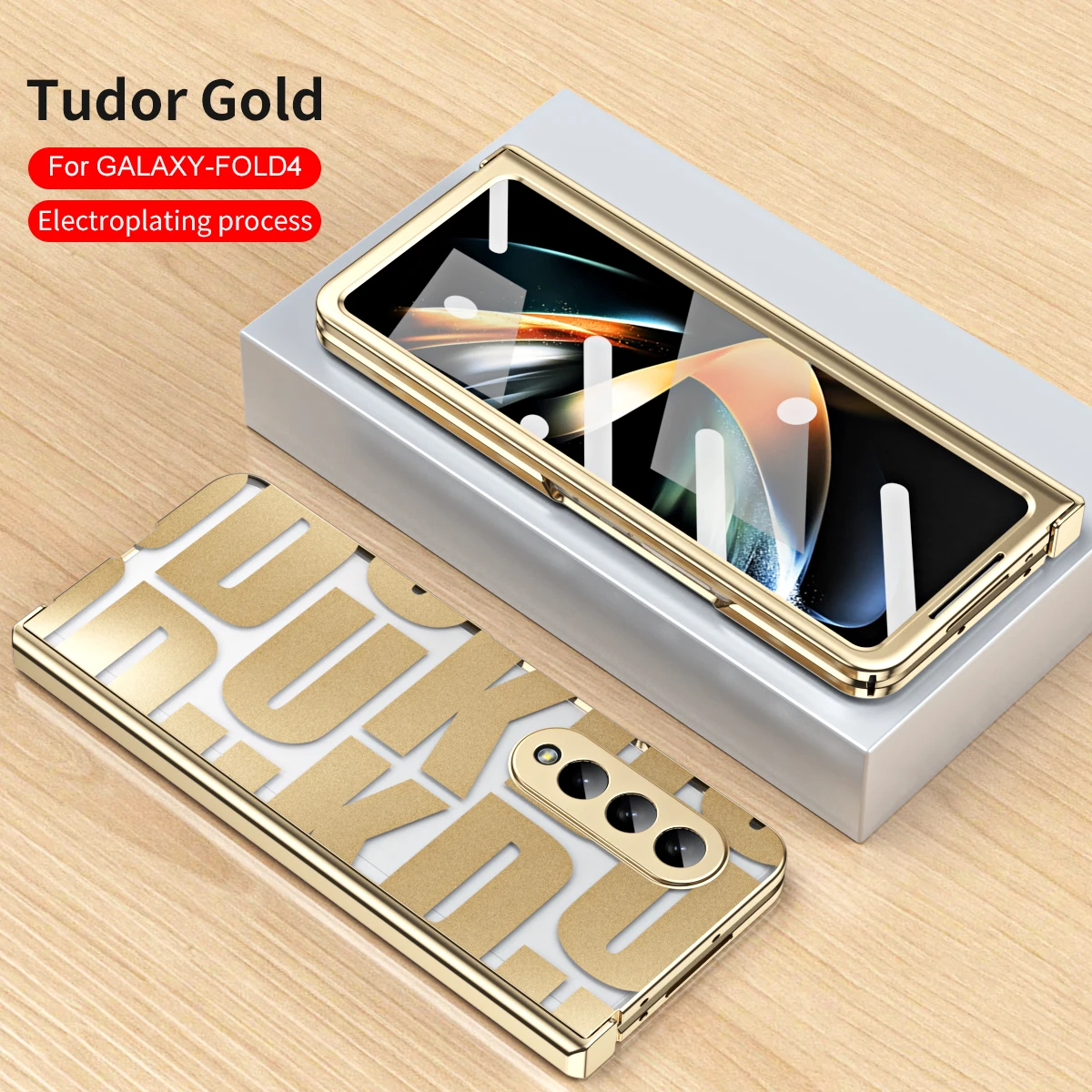 Plating-Clear-For-Samsung-Galaxy-Z-Fold-4-3-2-5-Fold3-Fold5-5G-Case ...