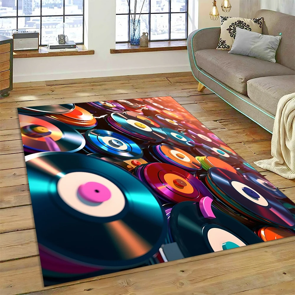 Vinyl Record Rug: A Stylish and Functional Floor Cover for Music Lovers