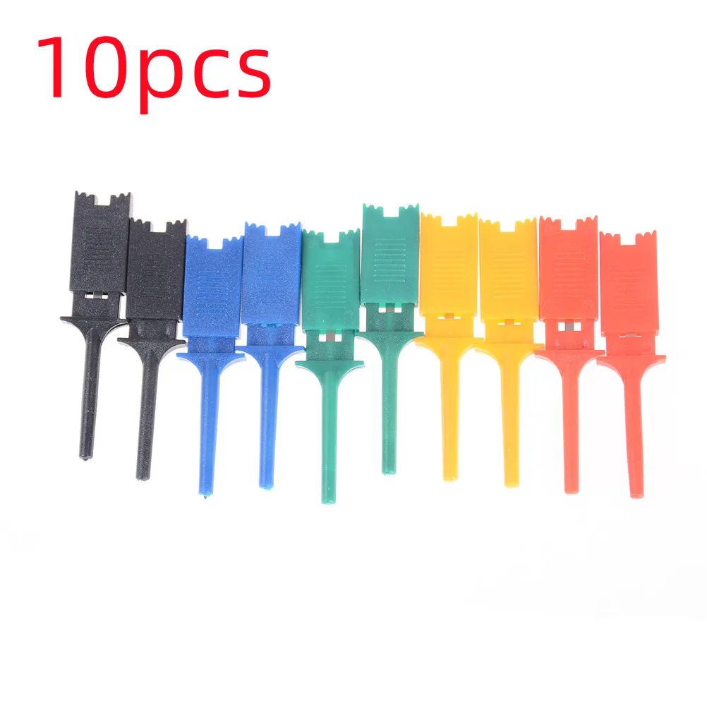 10-5pcs-set-Test-Hook-SMD-IC-6-Colors-Clip-Grabbers-Test-Probe-For ...