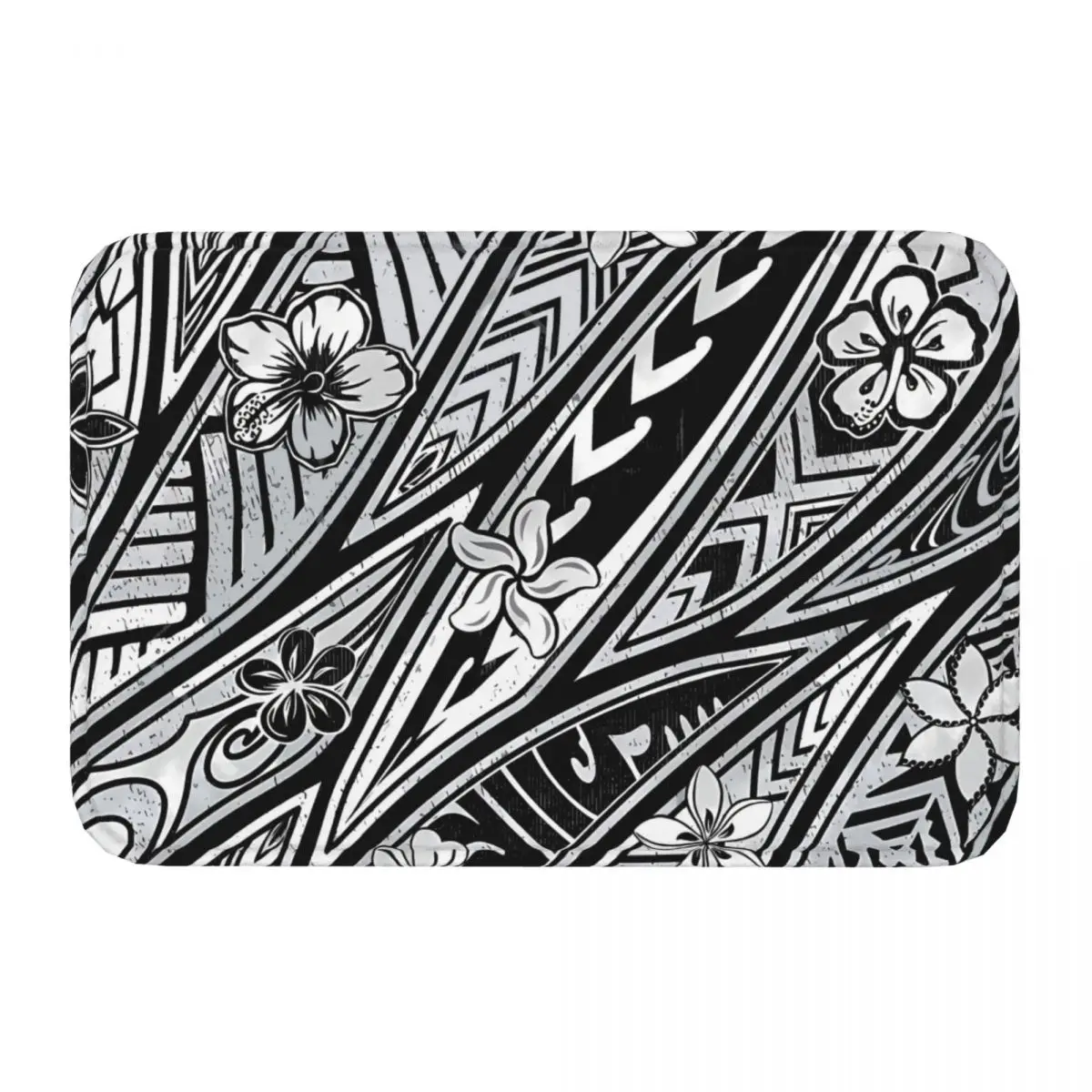 Samoan Tribal Flower Designs