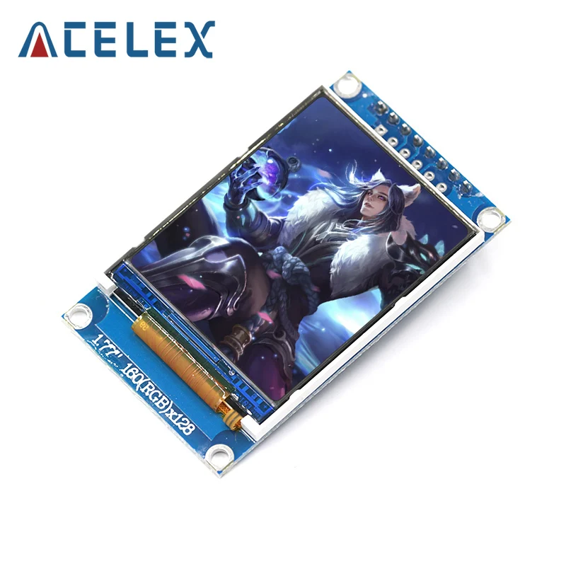 1-77-inch-TFT-LCD-screen-128-160-1-77-TFTSPI-TFT-color-screen-module ...
