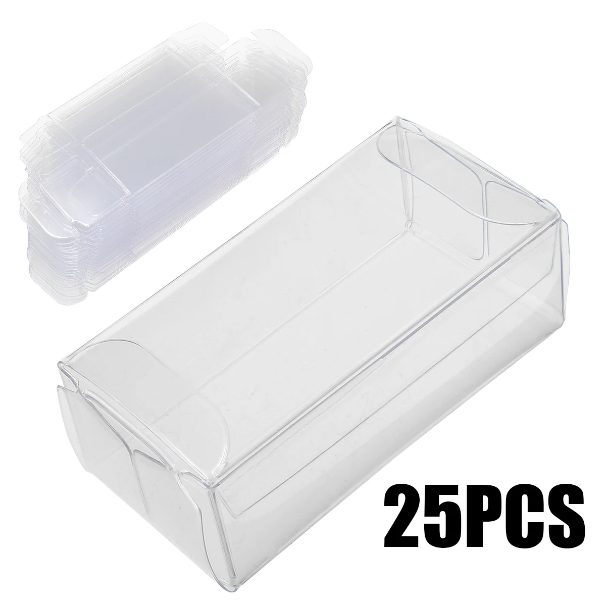 Boîte De Rangement, 25 Pièces, Pvc En Plastique Transparent Adapté À 1/ ...