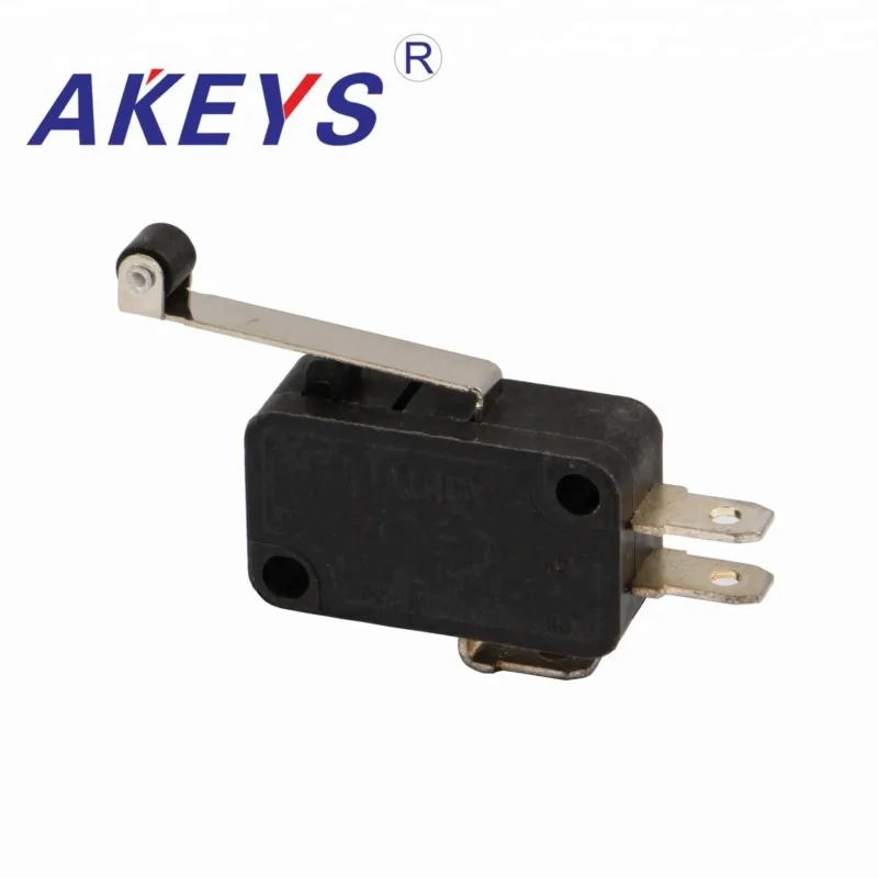 10PCS-MS-019-2pins-Large-micro-switch-with-wheel-roller-lever-micro ...